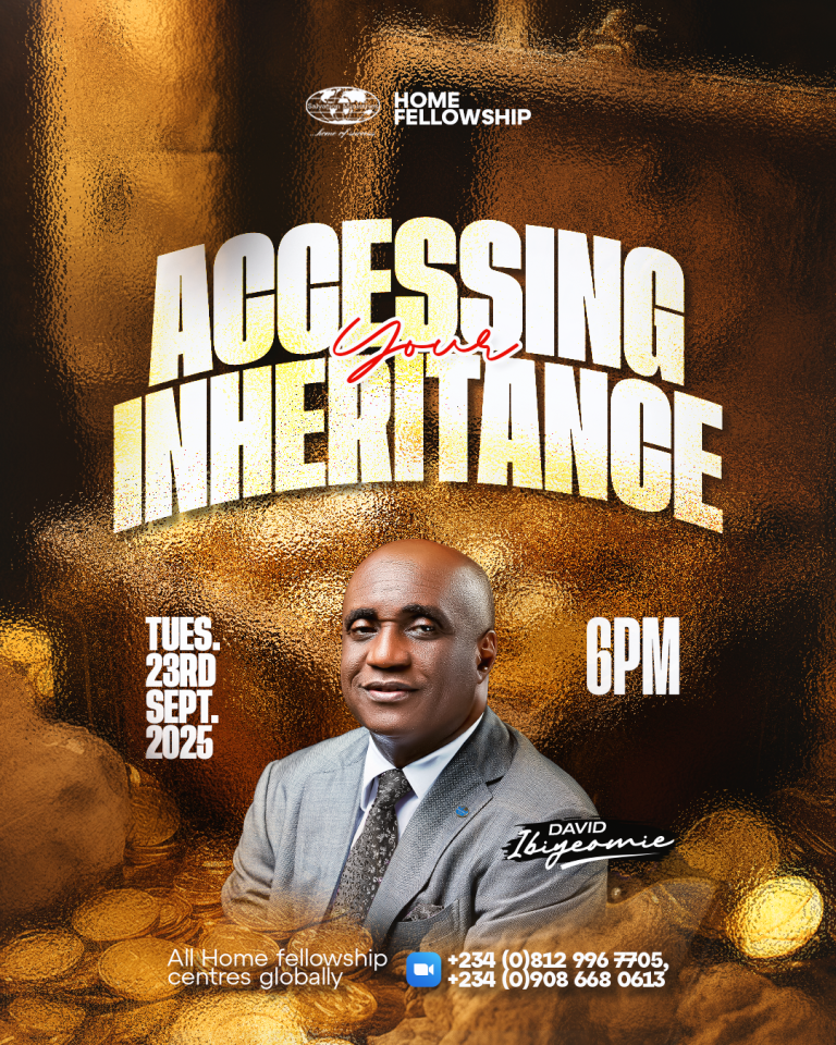 Accessing your inheritance – Salvation Ministries